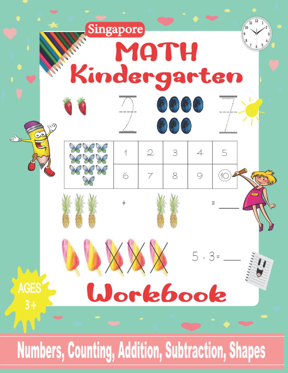 Buy Singapore Math Kindergarten Workbook Learn Simple Mathematics For buy-singapore-math-kindergarten-workbook-learn-simple-mathematics-for