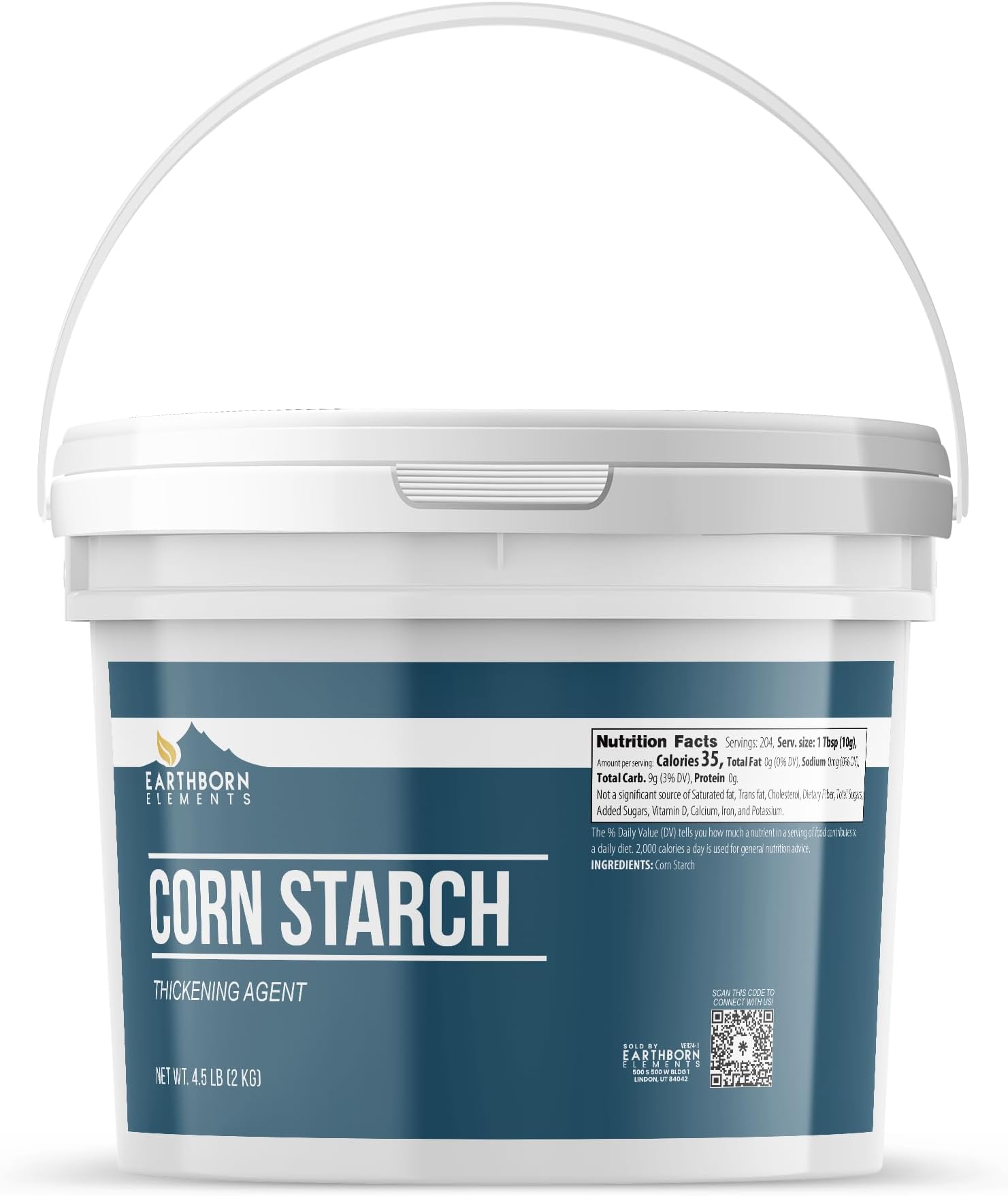 Amazon.com : Argo Corn Starch 25 Pound - 1 Each : Cornstarches ...