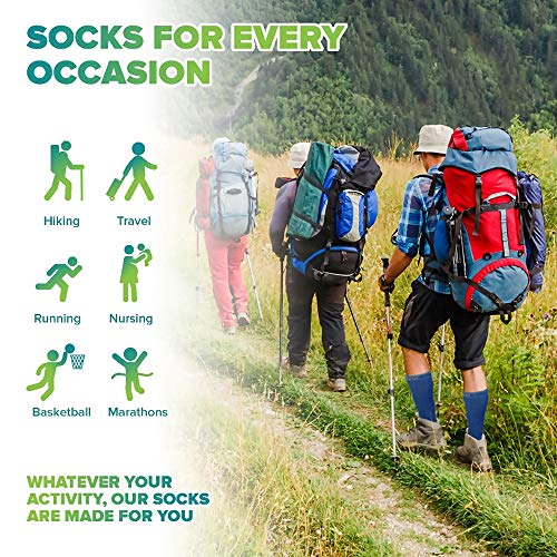 Snapklik.com : Compression Socks For Men & Women 20-30mmHg Medical ...