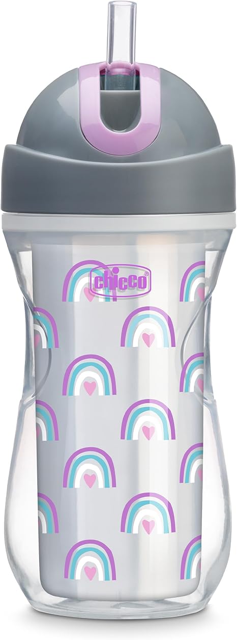 Amazon.com: Chicco Double Wall Insulated Flip-Top Sippy Cup with ...