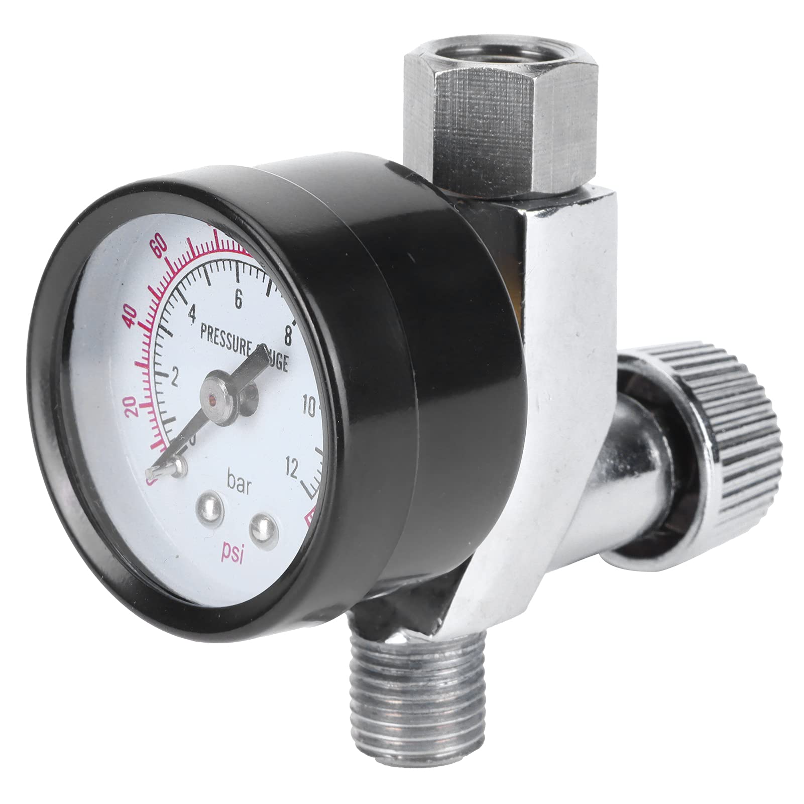 Buy Oil Water Separator Pressure Gauge, 1/4in Port Air Pressure ...