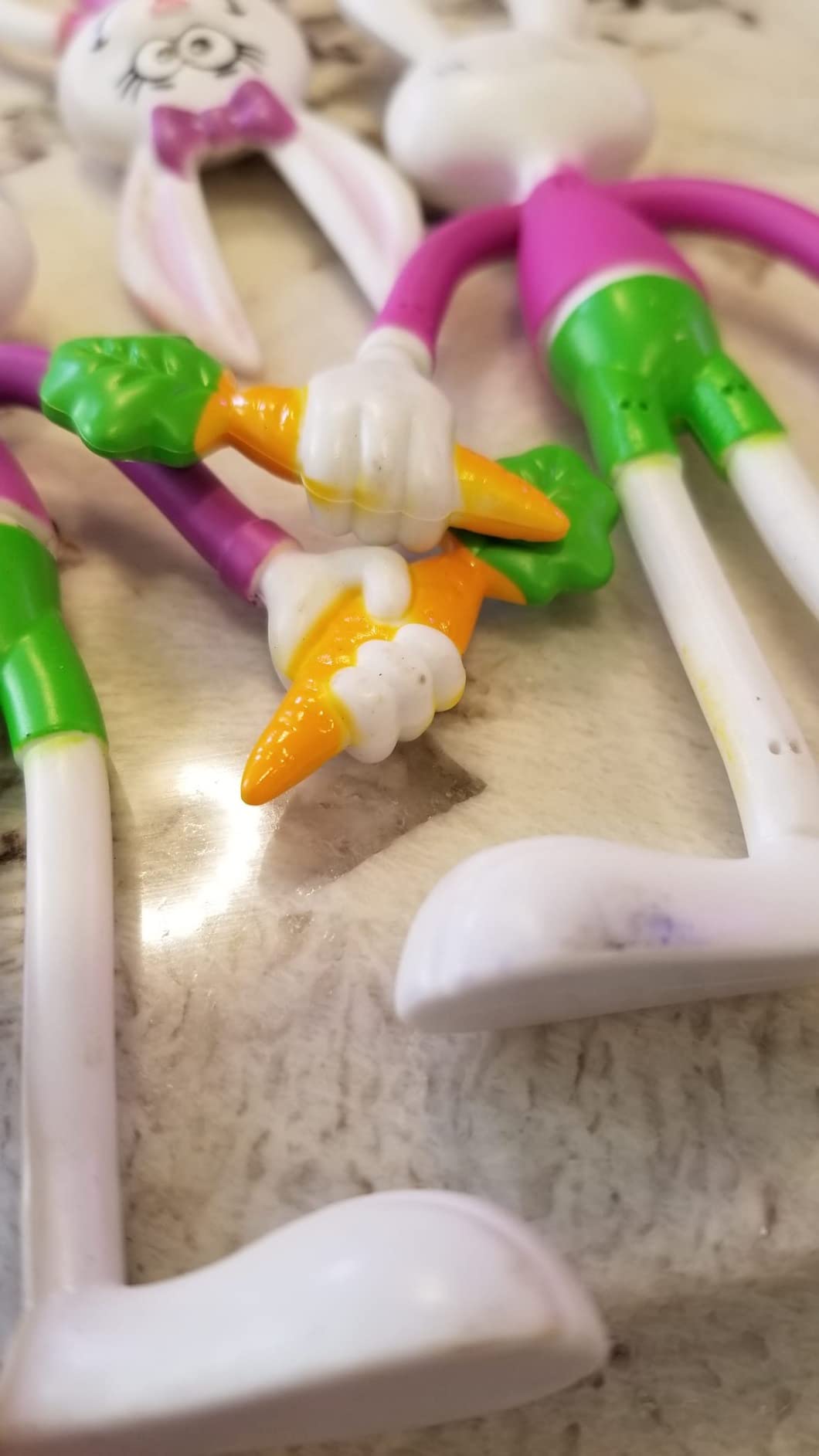 Amazon.com: ArtCreativity Bendable Bunny Fidget Toys, Set of 8, Stress ...