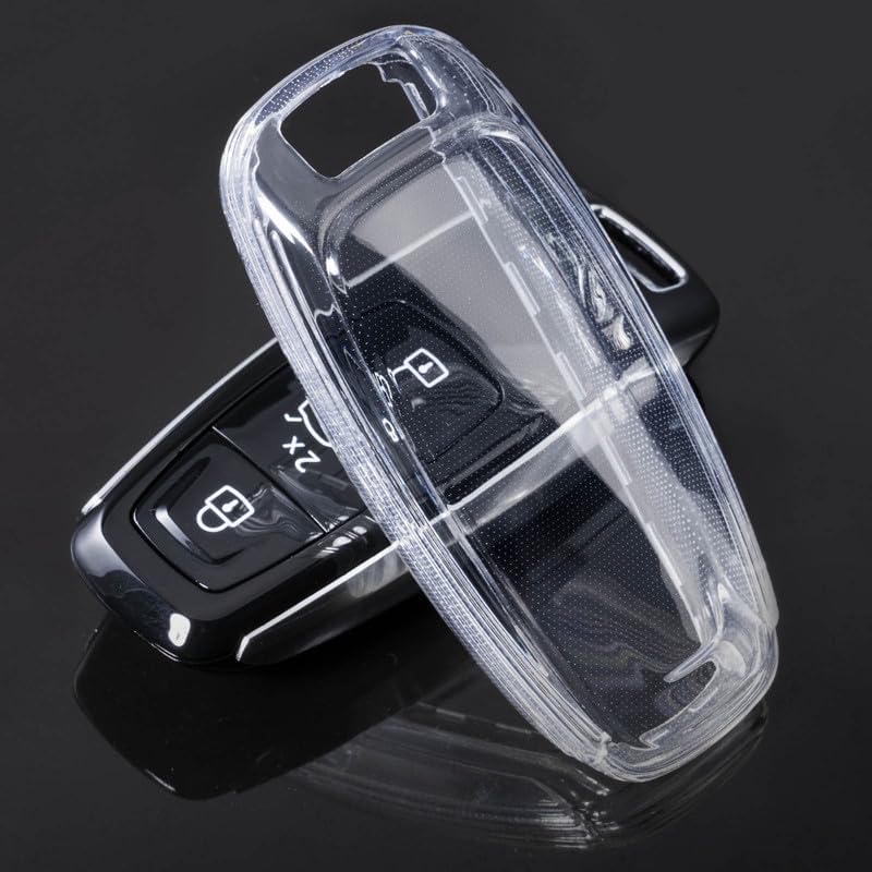 Amazon.com: for Clear Audi Key Fob Cover TPU Car Key Fob Case Fit for ...