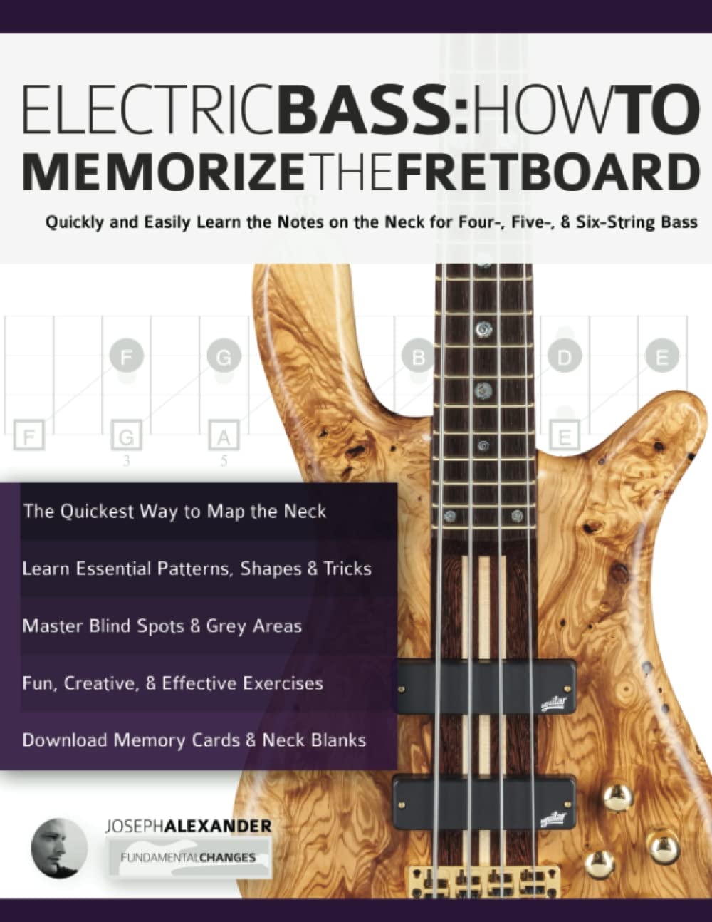 Electric Bass: How To Memorize The Fretboard: Quickly and Easily Learn ...