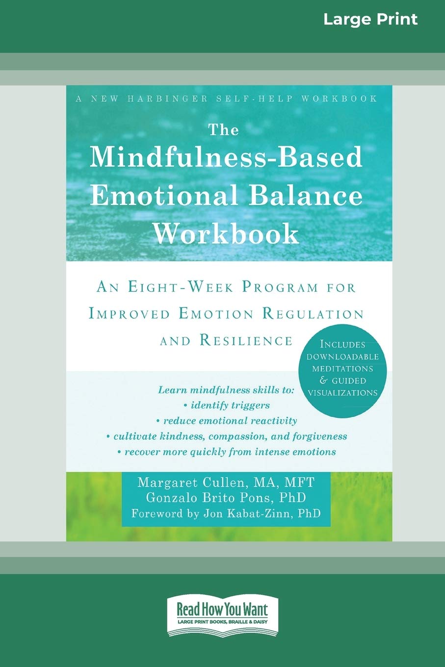 The Mindfulness-Based Emotional Balance Workbook: An Eight-Week Program ...