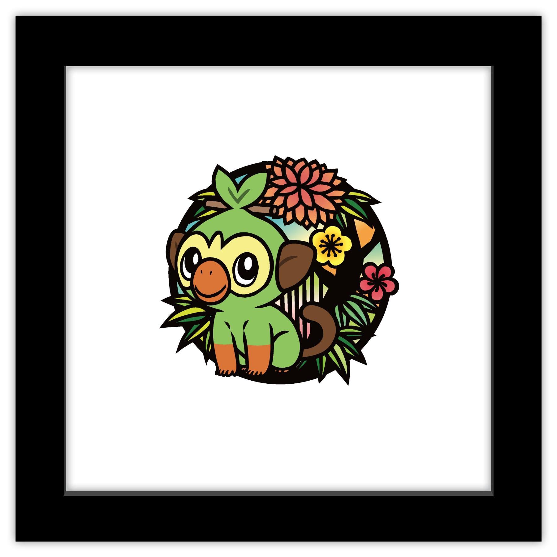 Amazon.com: Trends International Gallery Pops Pokémon - Wagara Grookey ...