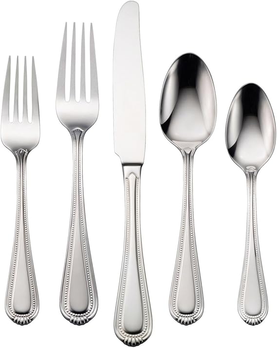 Amazon.com: Oneida Silverware Set For 8, Countess 45-Piece Everyday ...
