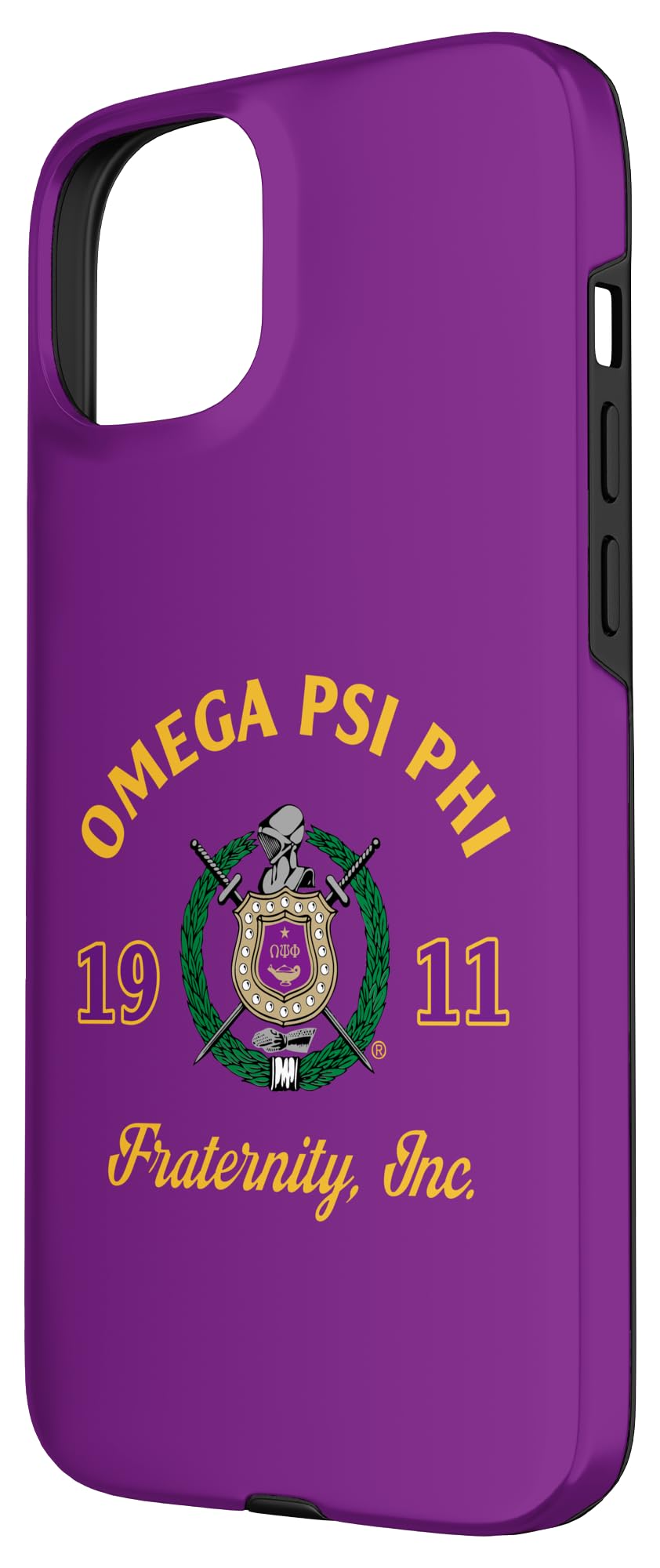 Snapklik.com : iPhone 15 Plus Omega Psi Phi Fraternity Paraphernalia