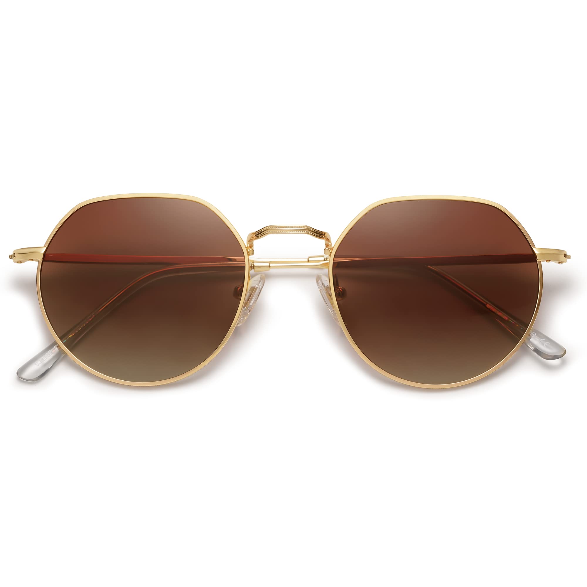 Snapklik.com : Round Polygon Polarized Sunglasses For Women Men Retro ...