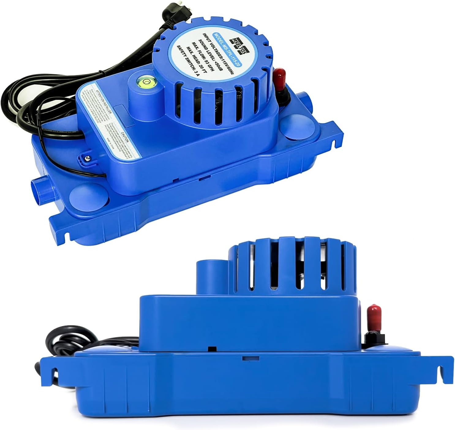 Amazon.com: Aquastrong Mini Split HVAC Condensate Pump, 9.6 GPH, 115V ...
