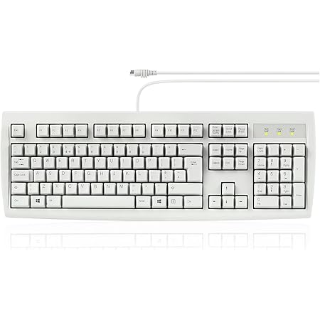 perixx PERIBOARD-106M, Wired Performance Full-Size USB Keyboard, Curved ...