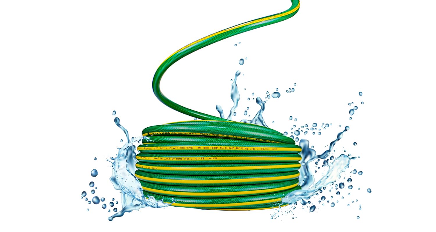 Mermaid Garden Water Hose Reinforced 1/2 Inch 25 Meter â€“ Green | Half ...