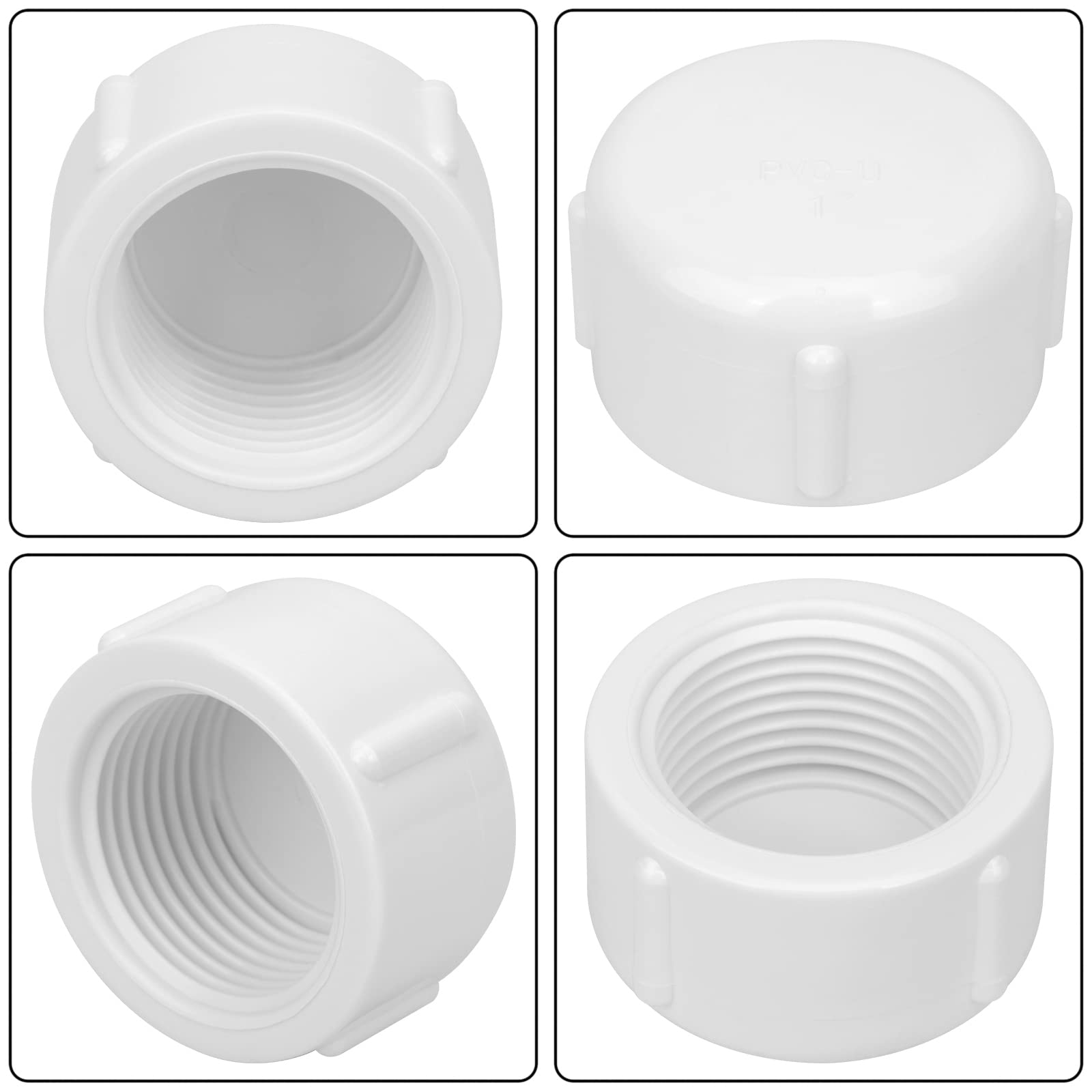 Snapklik.com : 15Pack 1 Inch Female PVC Pipe End Cap 1 Inch Female ...