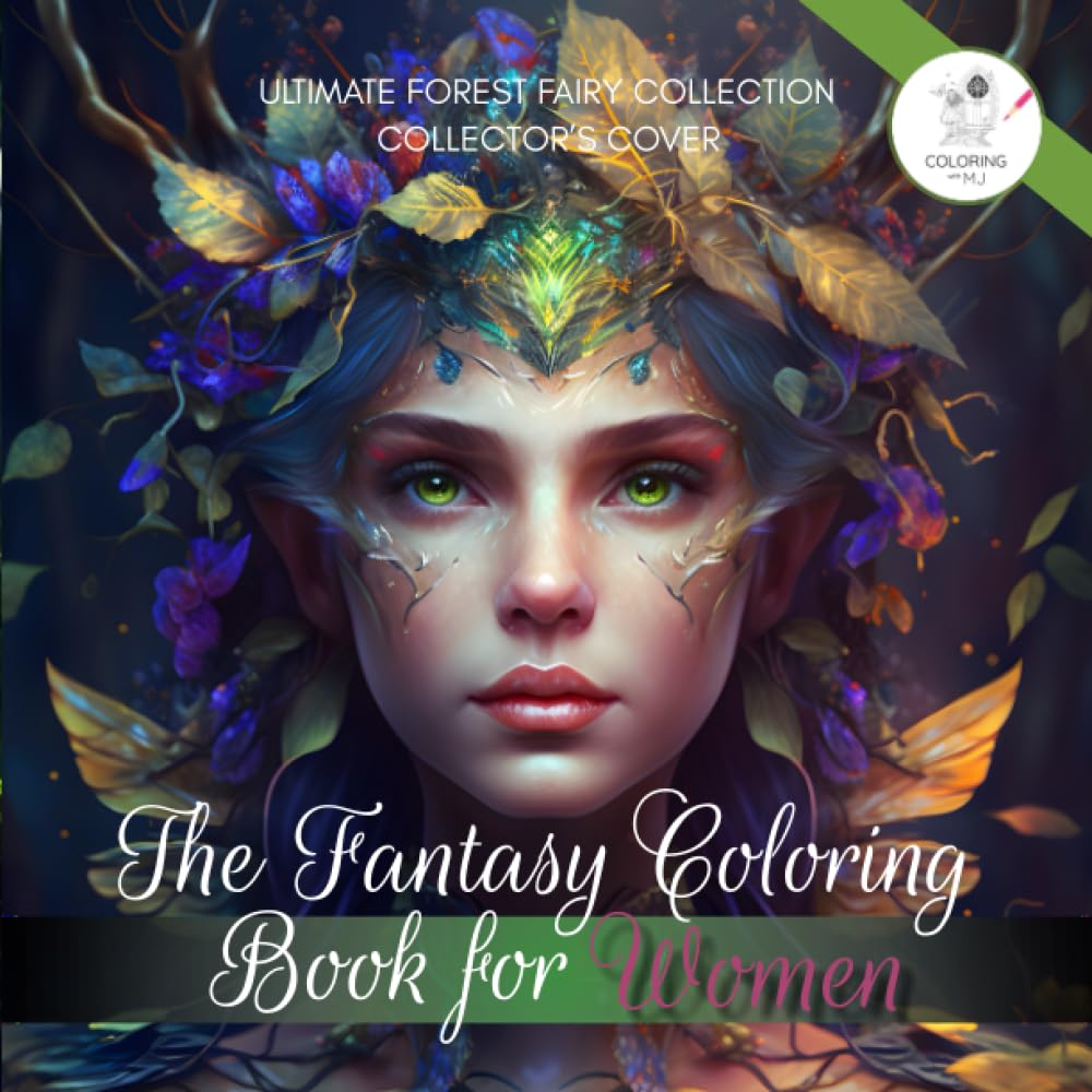 Amazon.com: Women Coloring Book: The Ultimate Forest Fairy Collection ...
