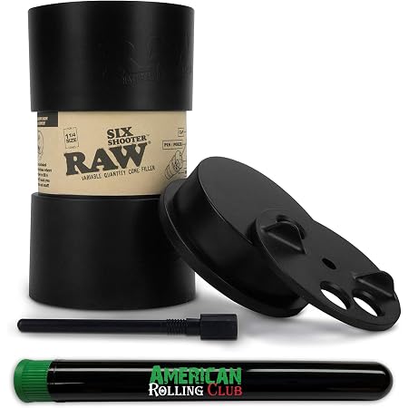 Amazon.com: RAW Six Shooter for 1 1/4 Size - Cone Loader for 1,2,3 or 6 ...