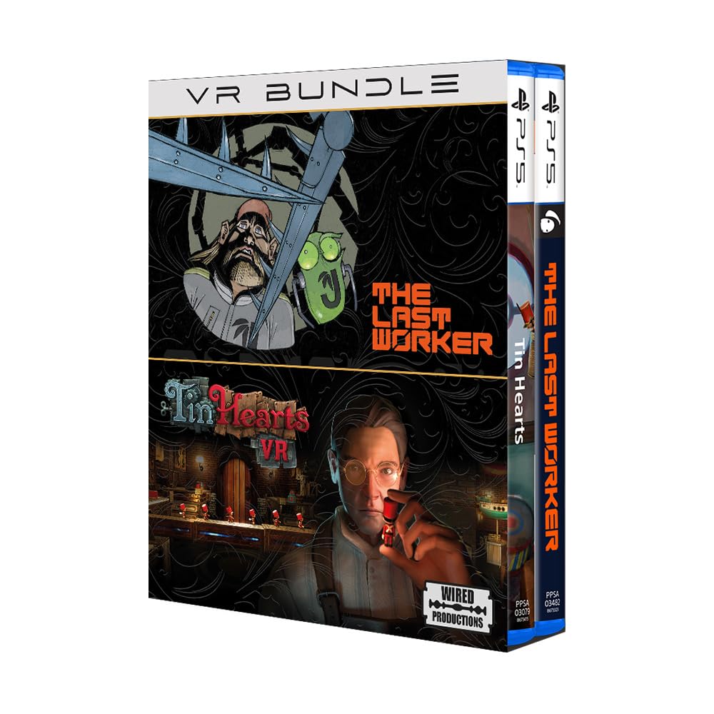 The Wired VR Bundle (PS5) Featuring Two Games: The Last Worker and Tin ...