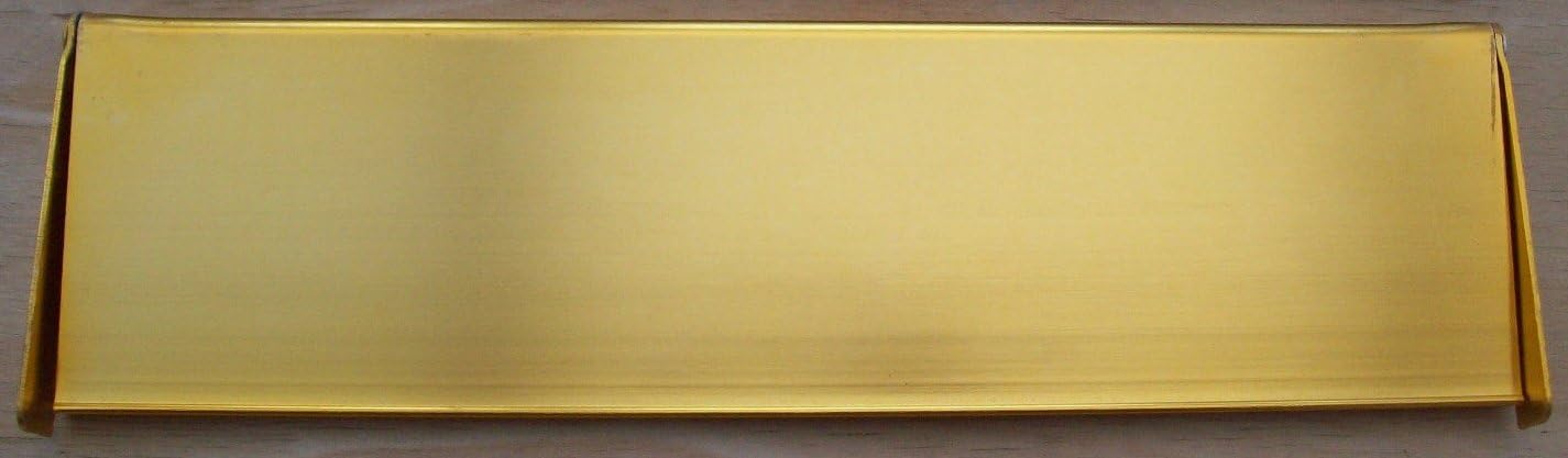 Ironmongery World Interior Inner Flap Letter Box Tidy Brass and Satin ...
