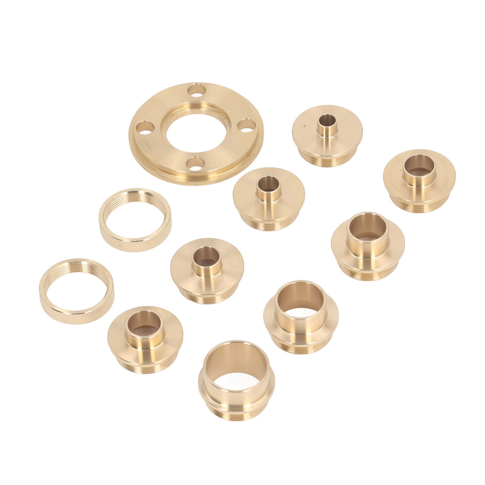 Trim Router Jigs Brass Router Template Guide Bushings Set - 8 Sizes ...