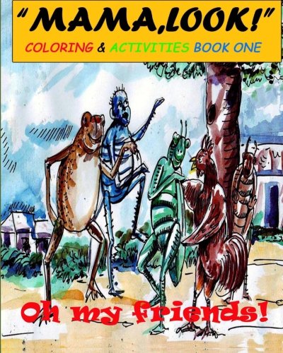 "Mama,Look!": Coloring and Activities Book one: Volume 1 | Amazon.com.br