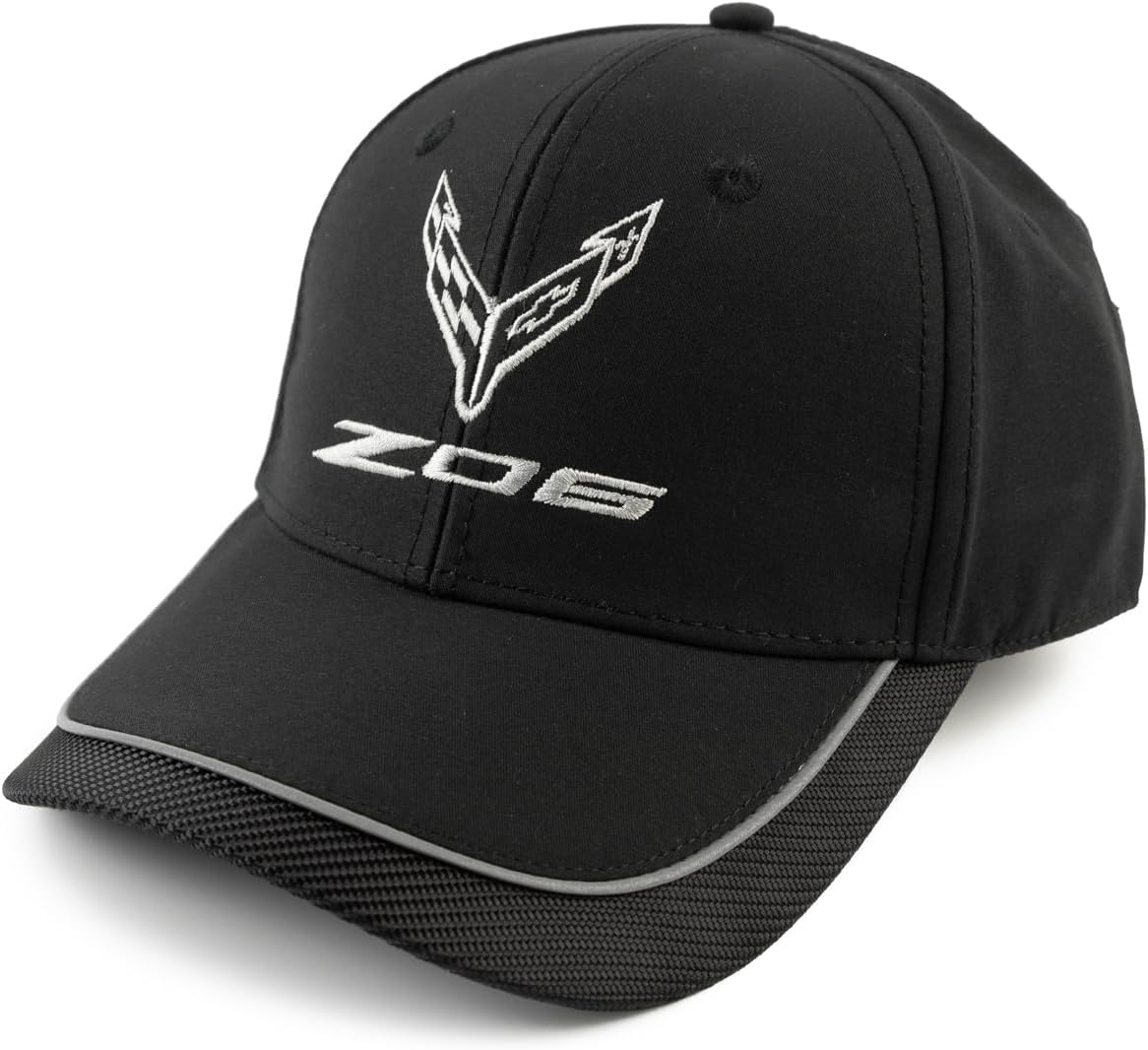 Amazon.com: High-End Motorsports C8 Racing Flag Z06 Black Hat : Automotive