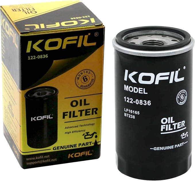 Amazon.com: Kofil 122-0836 Oil Filter, Fits RV QG 5500/7000 Series ...