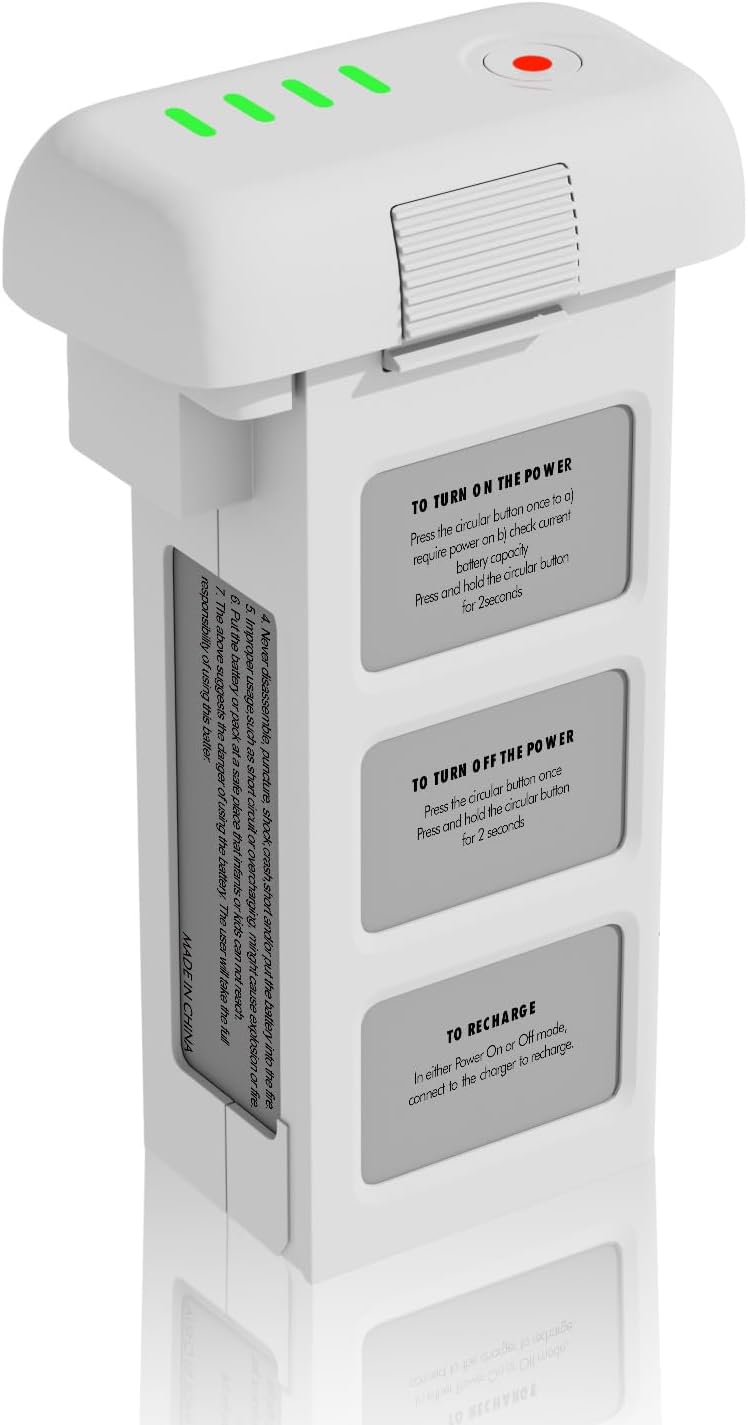 Amazon.com: Dregin Phantom 3 Series Battery, 4500mAh 15.2V Intelligent ...
