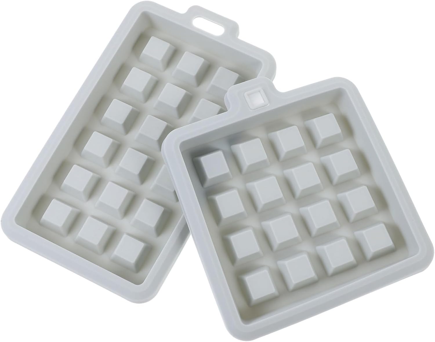 Amazon | KJHBV 2個 ワッフルメーカーの形 シリコンワッフルモールド ワッフルを作る道具 ケーキデコレーションモールド シリコンチョコレートパン ベーキングモールド 家庭 型 ...