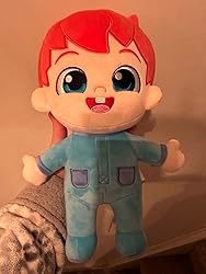 Amazon.com: Pinkfong Official Bebefinn Plush Toy: 12-Inch Interactive ...