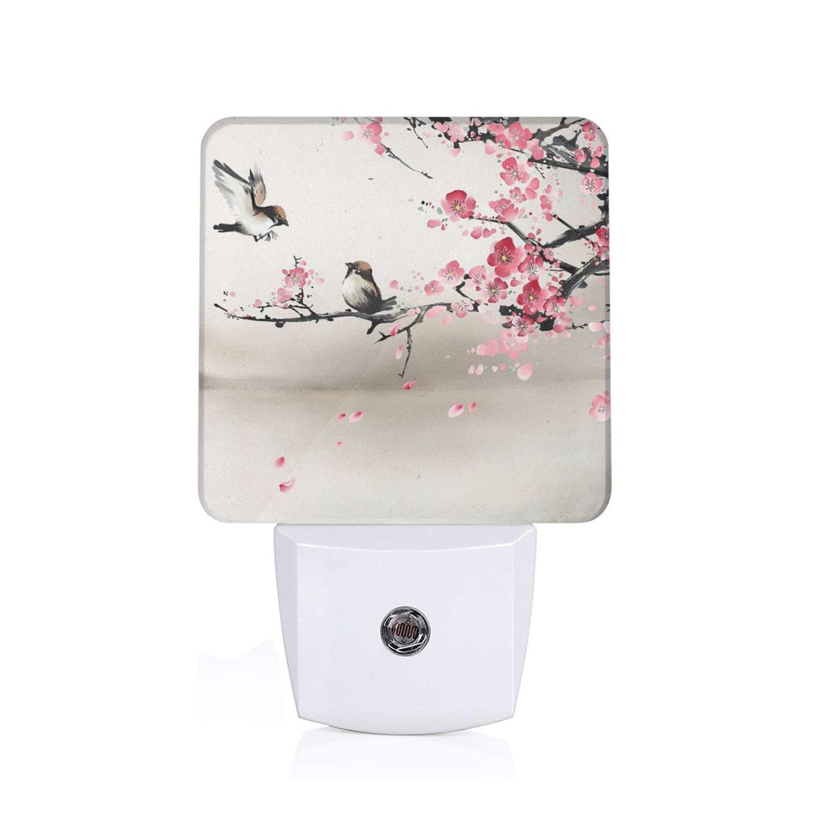 YFNEUHZ Cute Birds Night Lights Plug in LED Dusk to Dawn Auto Sensor ...