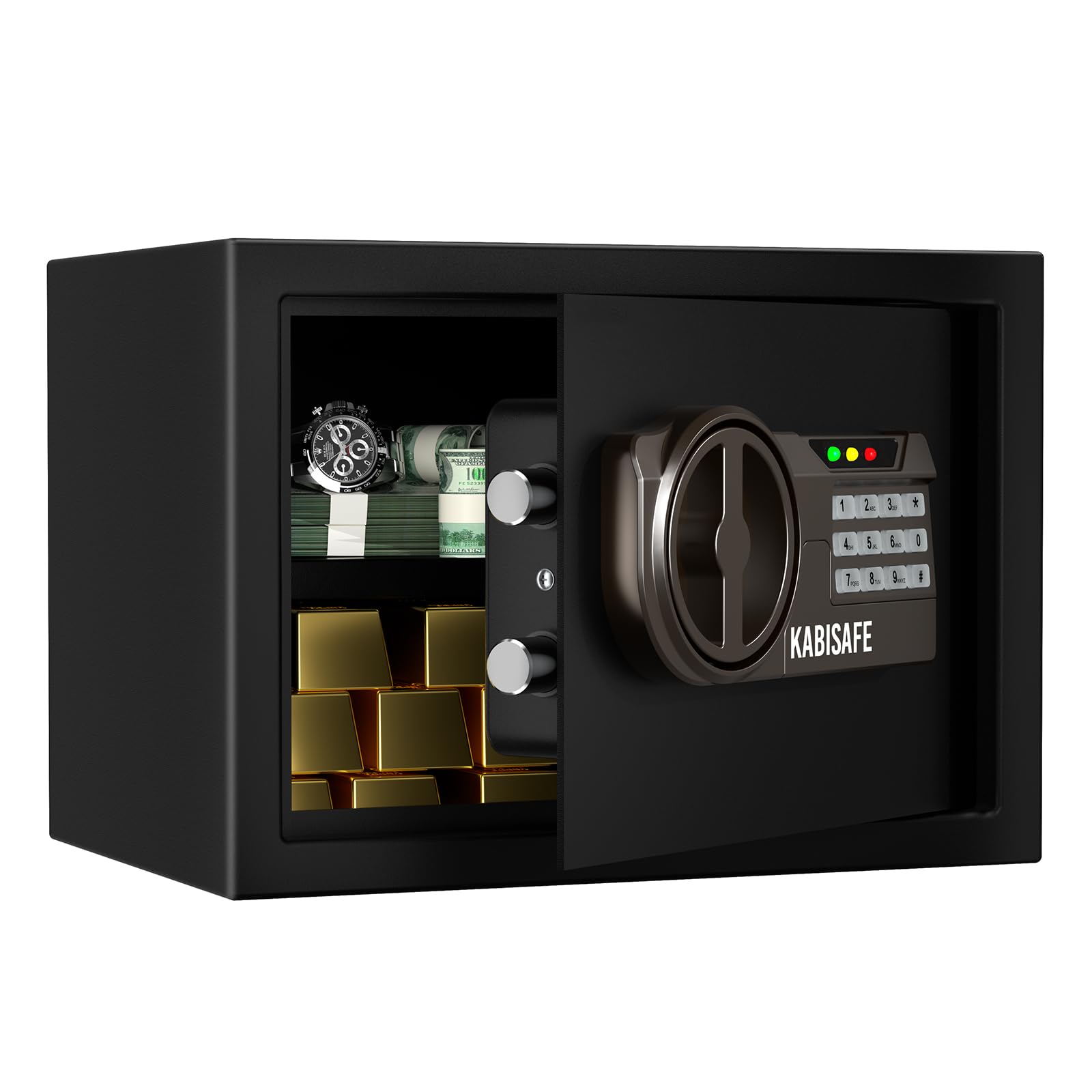 Buy KABISAFE Home Safe and Lock Box, Fireproof Safe Security Money Safe ...