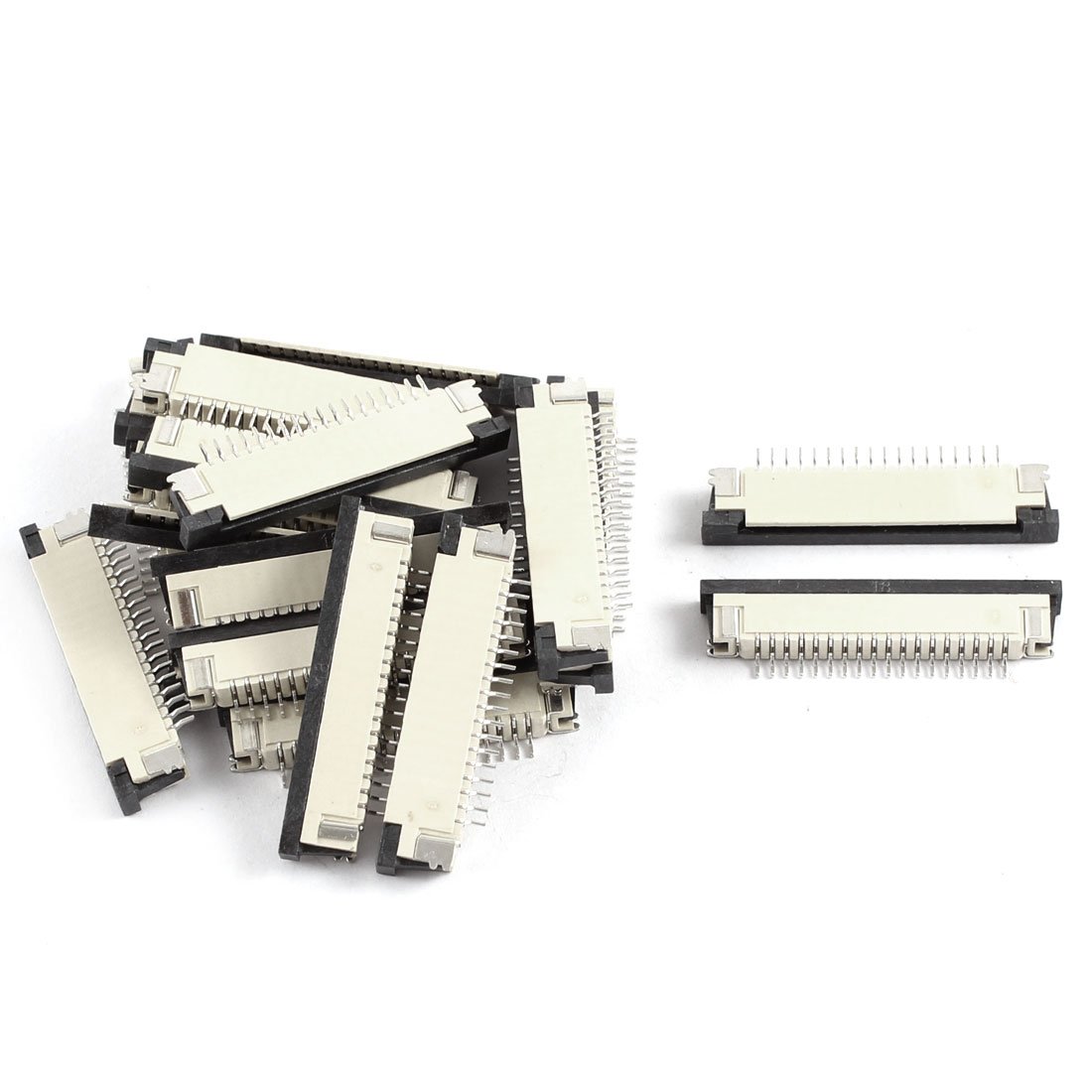 Amazon.com: uxcell Bottom Port 18Pin 1.0mm Pitch FFC FPC Ribbon Sockets ...