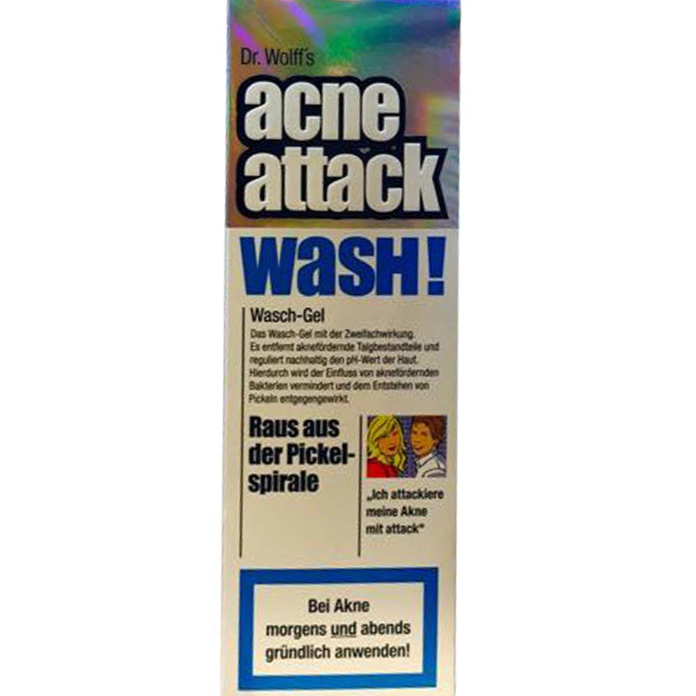 Amazon.com: Acne Attack Wash! Cleansing Gel To Treat Acne 6.7 oz ...