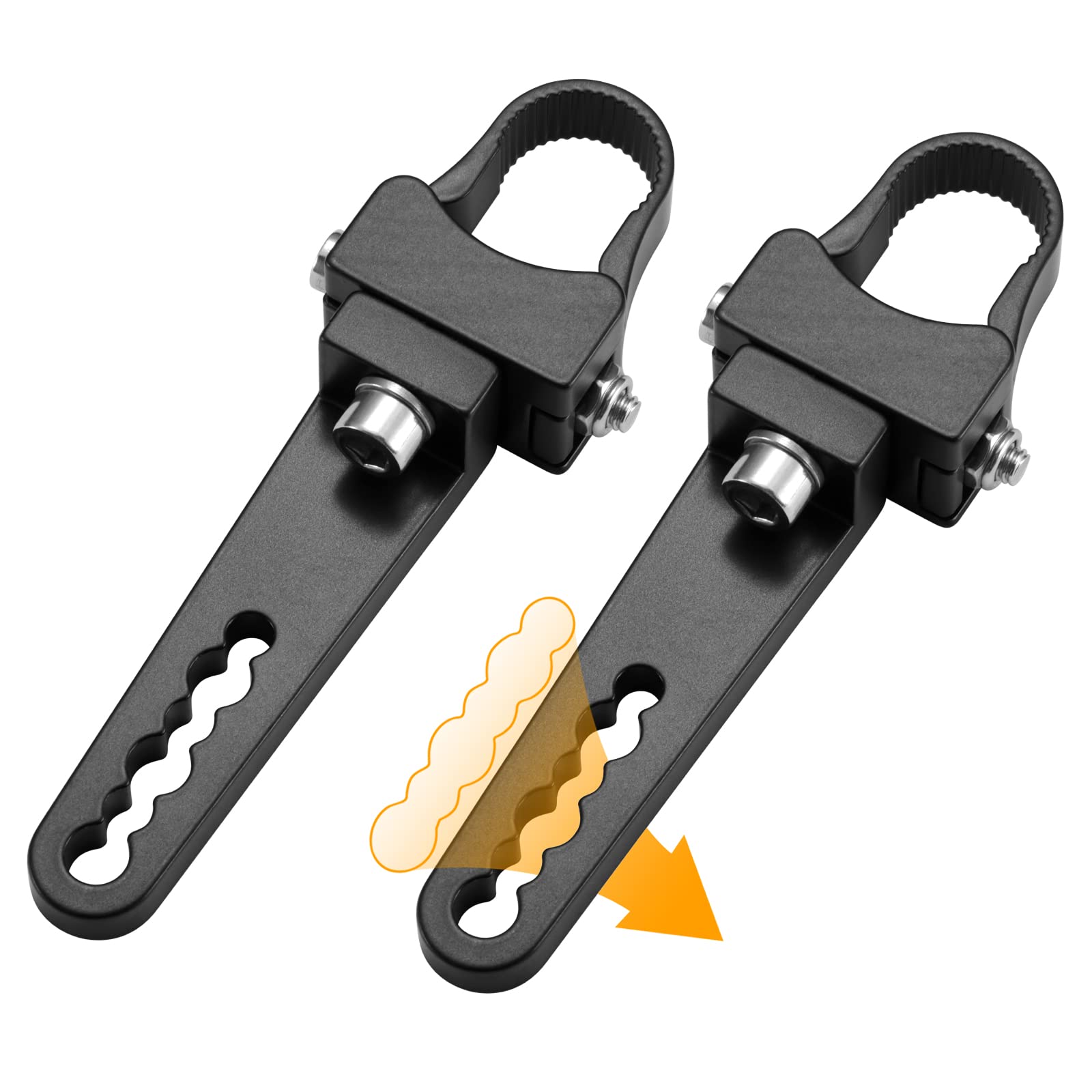 Snapklik.com : Light Bar Mounts For UTV 1 Inch Tube Clamp Mounting ...