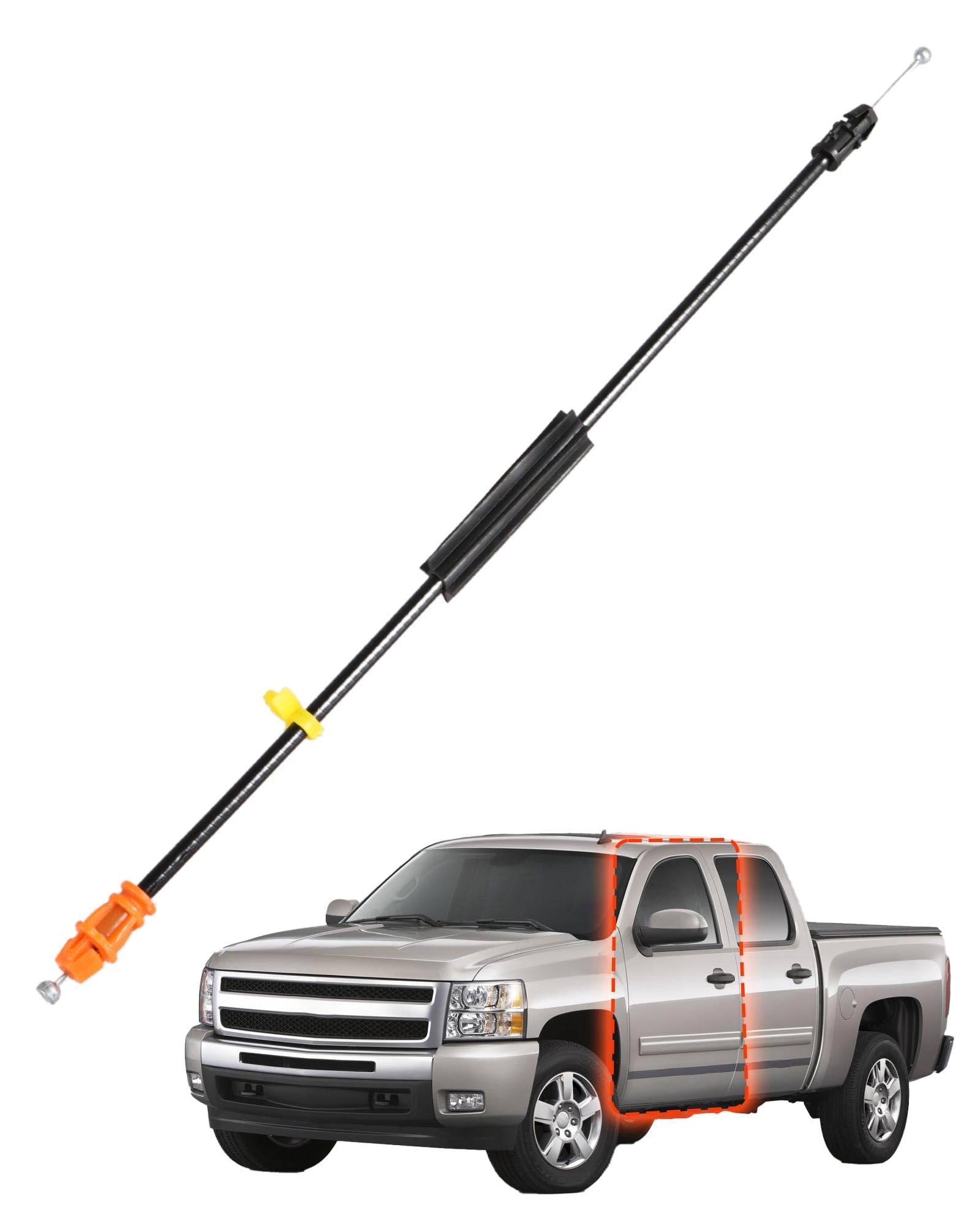 Amazon.com: KPALAG 16.5" Inside Door Handle Latch Release Cable ...