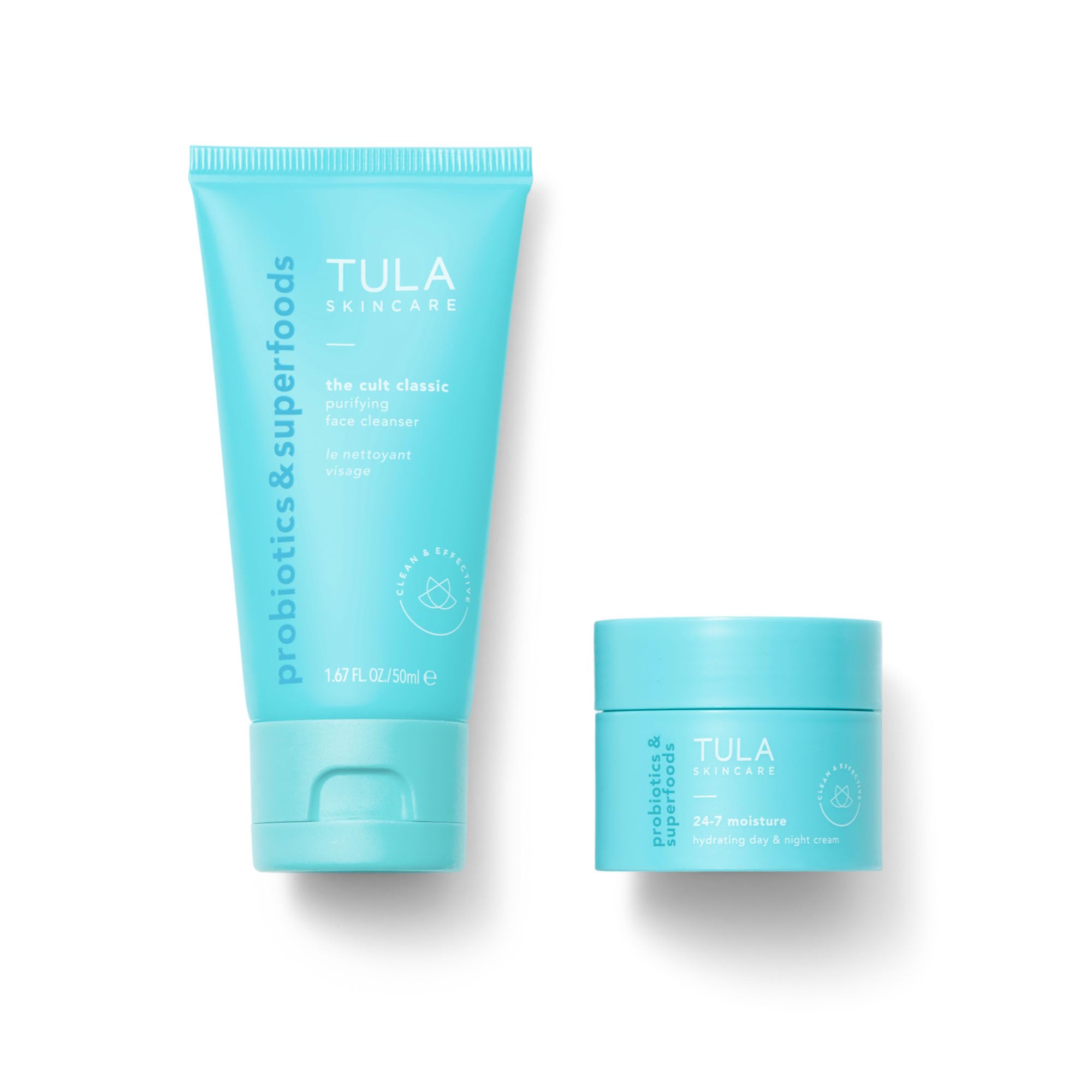Amazon.com: TULA Skincare Glazed in Glow Cleansing & Hydrating Duo ...