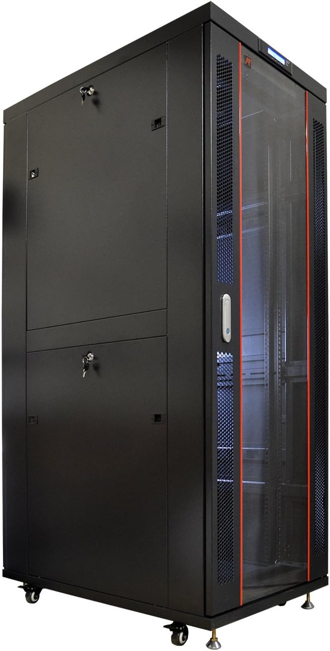 Amazon.com: Sysracks 42U Server Rack Cabinet Enclosure Data Network ...