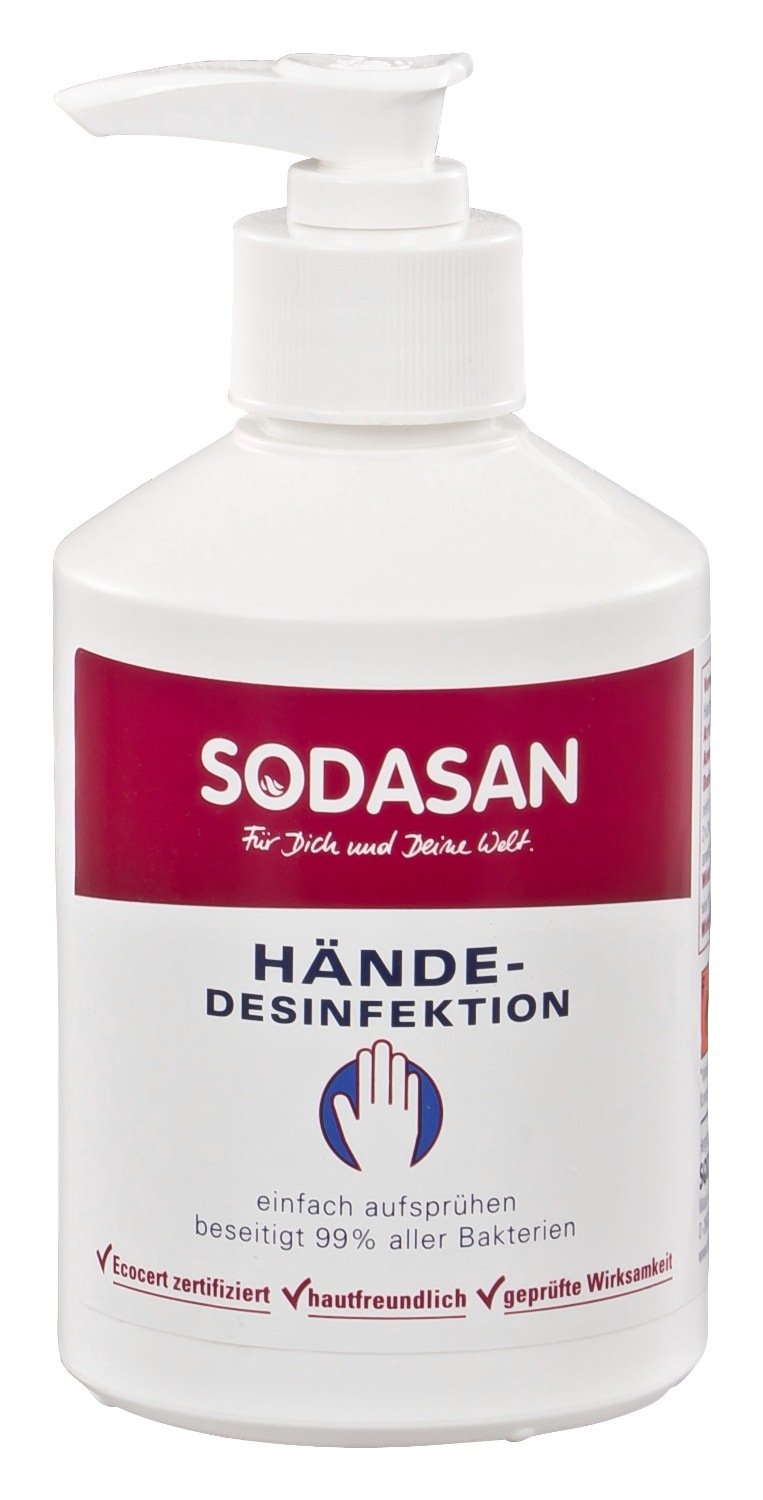 Sodasan Händedesinfektionsmittel Im Pumpspender, 300ml : Amazon.de: Drogerie & Körperpflege