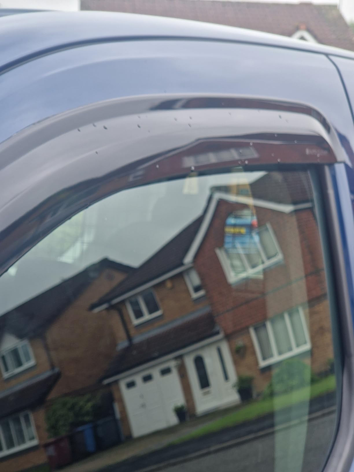 AUTO CLOVER Wind Deflectors Set for Citroen Berlingo Peugeot Partner ...