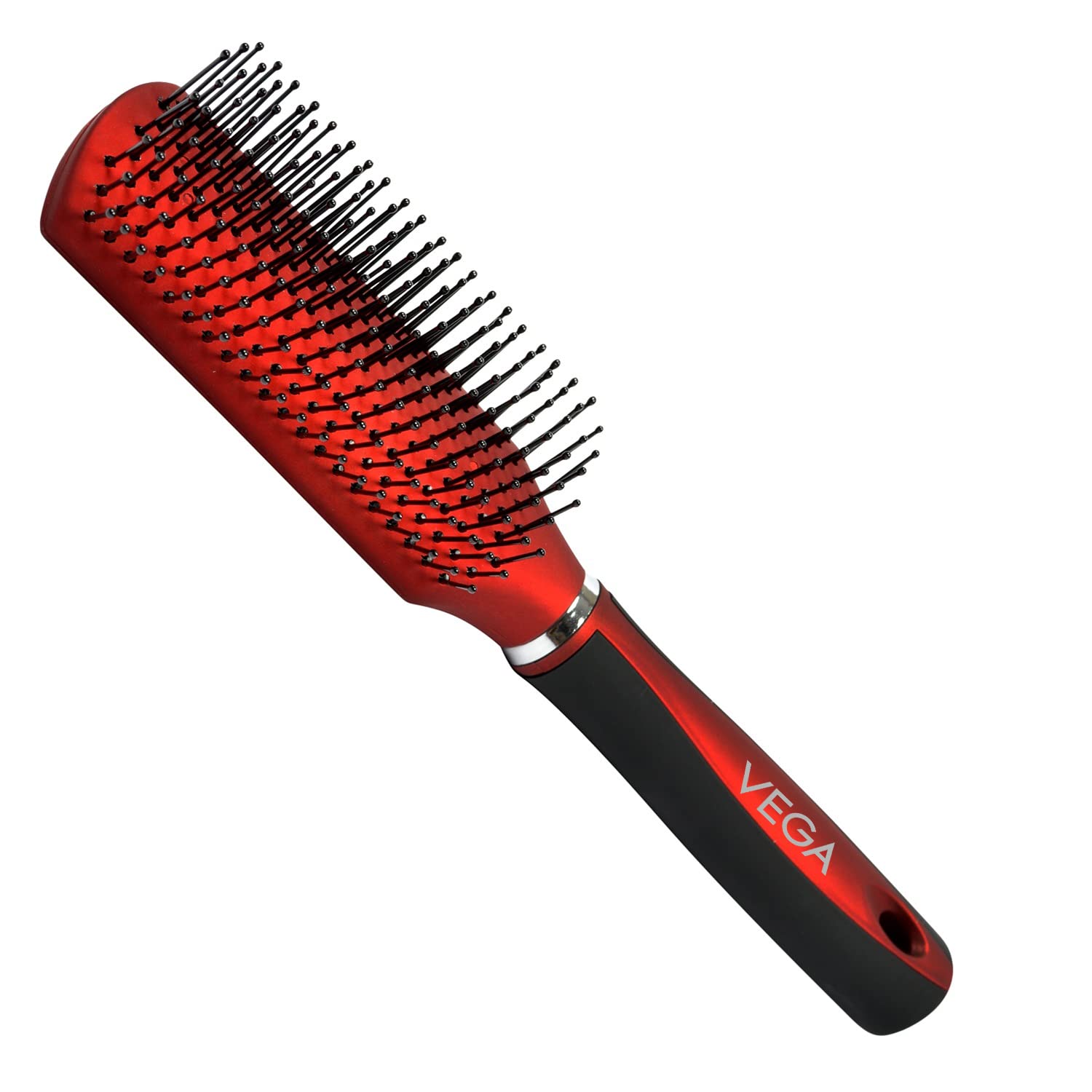 Vega Flat Hair Brush (India's No. 1* Hair Brush Brand) For Men & Women ...