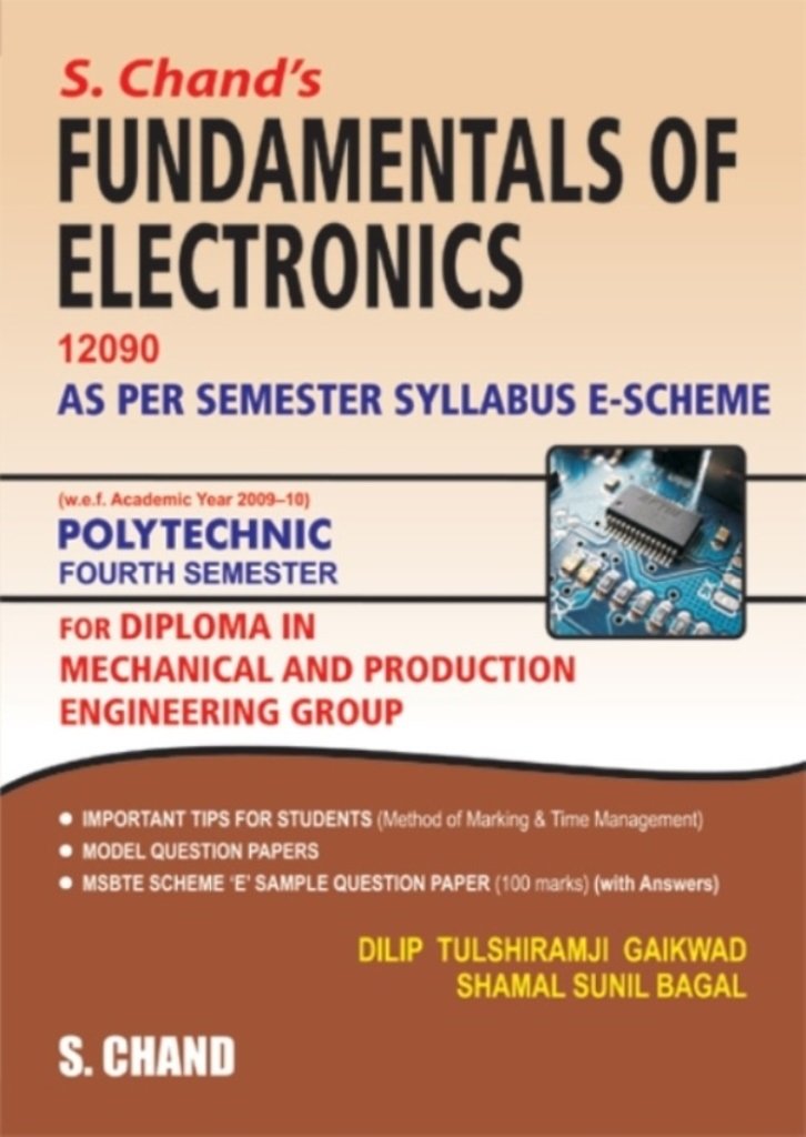 S.Chand's Fundamentals of Electronics (12090): Shamal Sunil Bagal ...