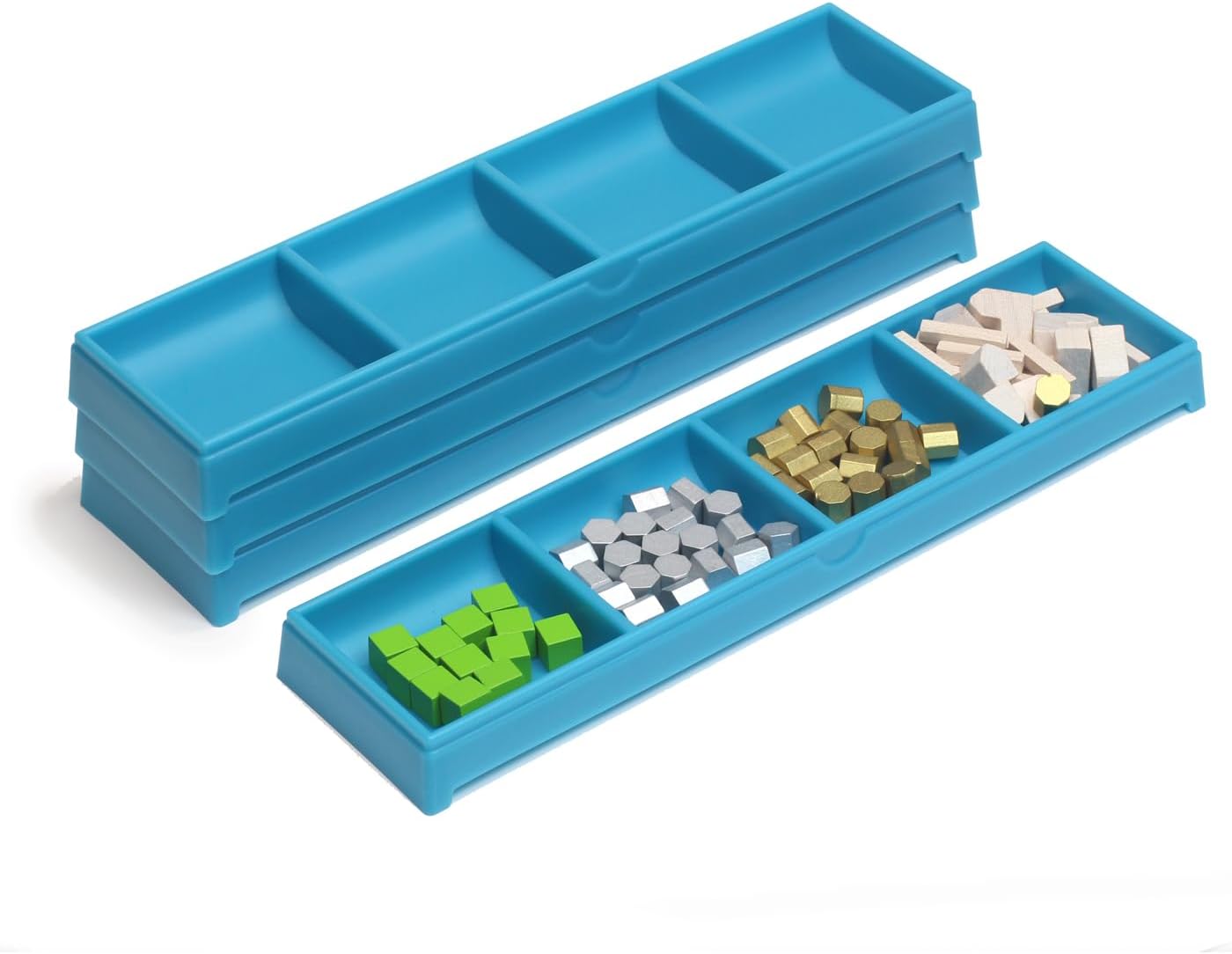 Amazon.com: GameTamer 4-Pack Token Trays for Board Game Meeples (Token ...