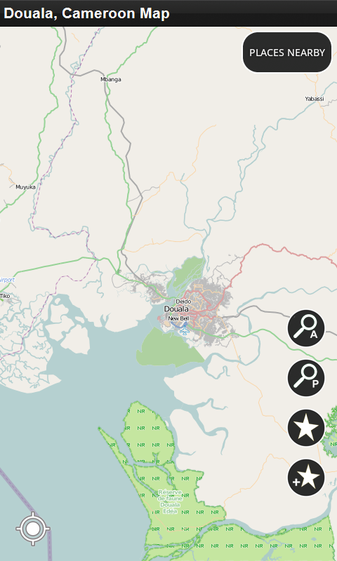 Douala, Cameroon - Offline Map - App on Amazon Appstore