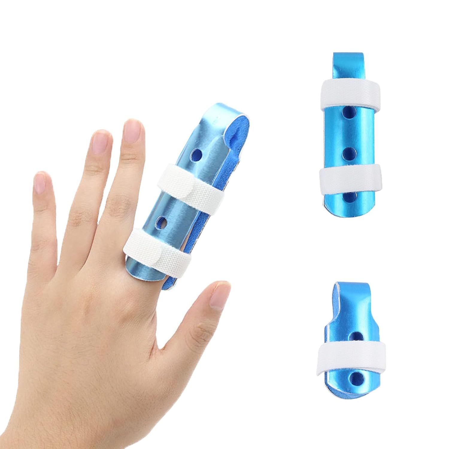 Amazon.com: Misorita Finger Splint L M S 3pcs，Trigger Finger Splint ...
