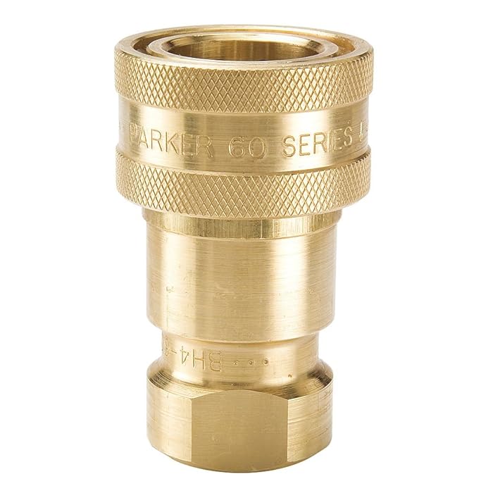 Buy Parker Hannifin BH6-60 Series 60 Brass Multi-Purpose Quick Coupler ...