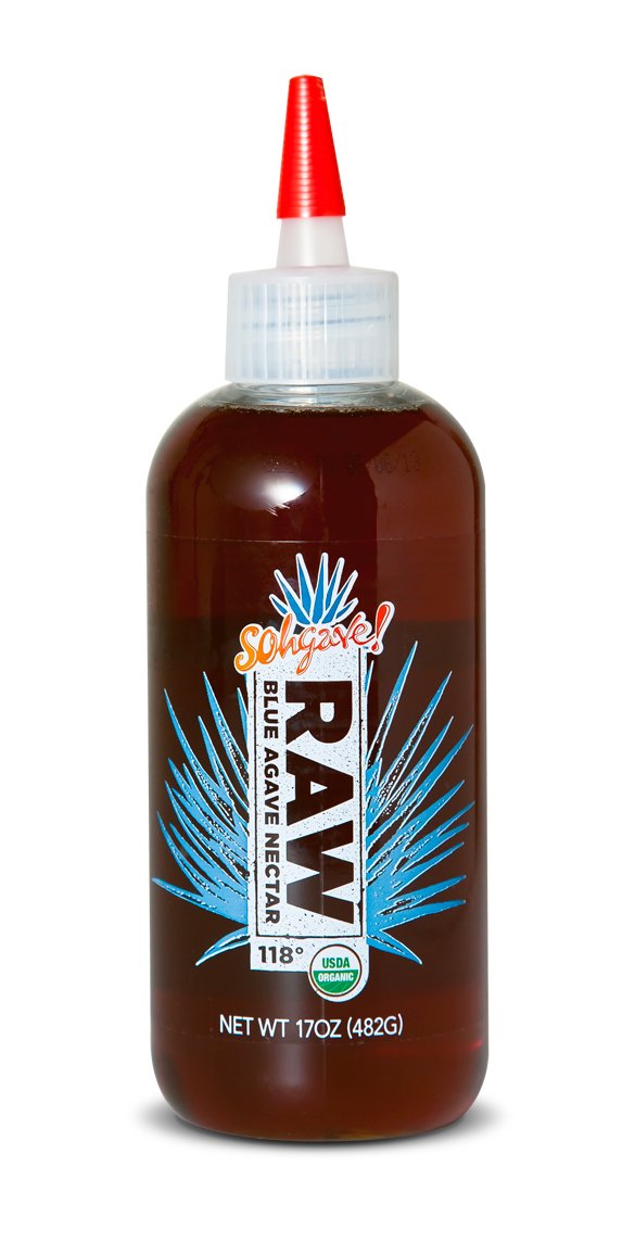 Amazon.com : Sohgave! RAW Blue Agave Nectar, 17-Ounce Bottles (Pack of ...