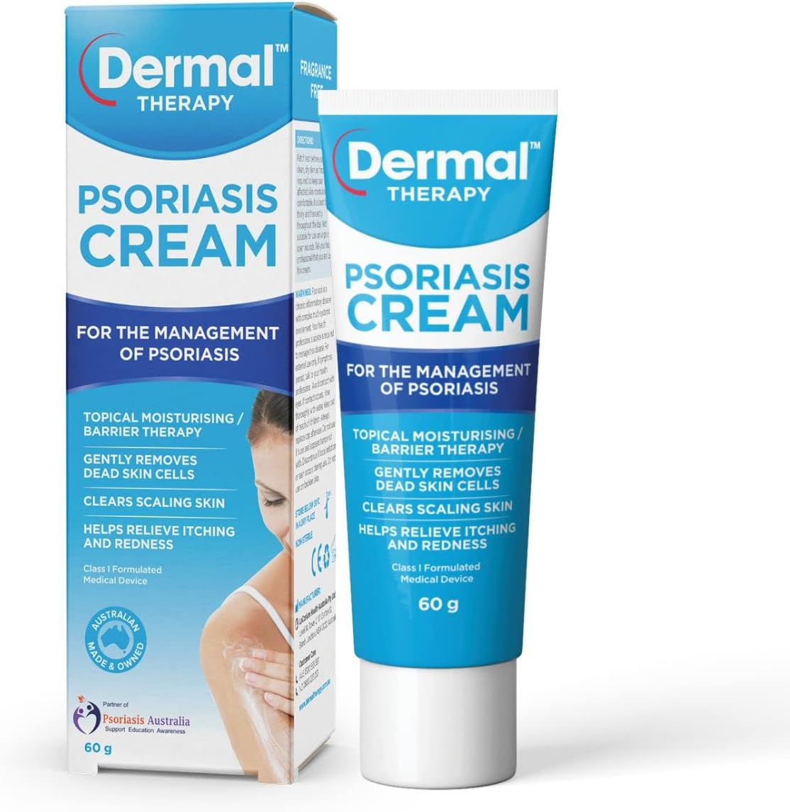 Dermal Therapy Psoriasis Cream | Topical Moisturising / Barrier Therapy ...
