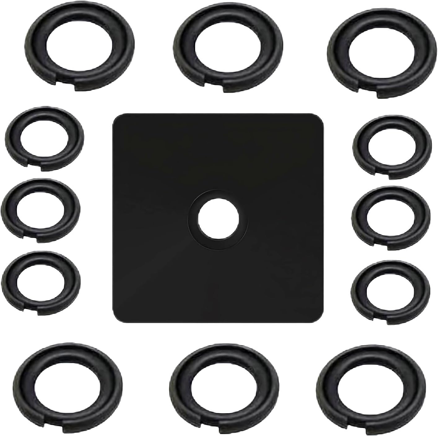 Amazon.com: (6+6 Sets) 3/8" and 1/2”Impact Retaining Ring Clip with O ...