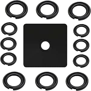 Amazon.com: (6+6 Sets) 3/8" and 1/2”Impact Retaining Ring Clip with O ...