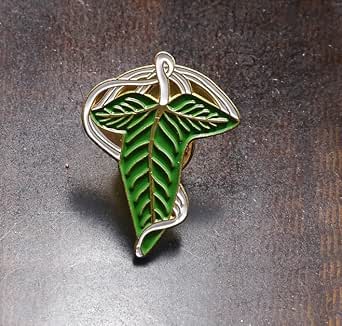 Amazon.co.jp: Lord of the Rings Elf Leaf Pin Brooch Pin Badge Pins ...