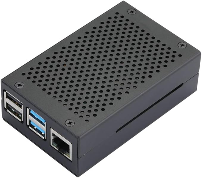 Amazon.com: Raspberry Pi 4 Case RPI 4 Aluminum Case RPI 4B Metal Shell ...